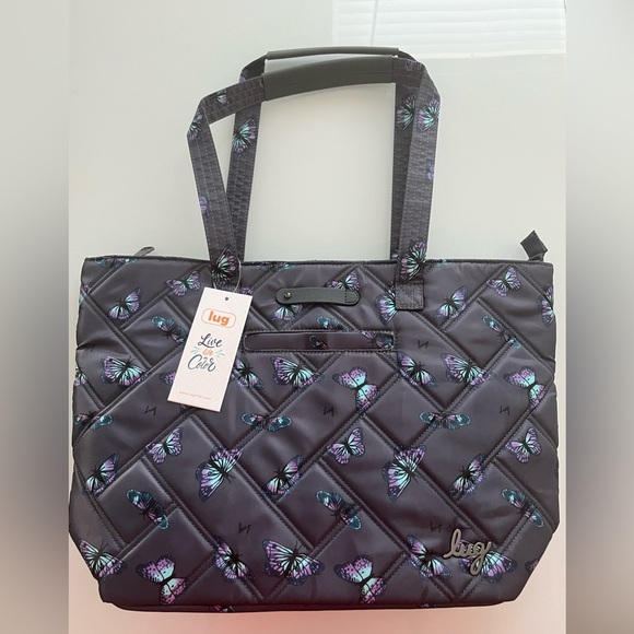 lug | Bags | Nwt Lug Life Butterfly Weekender Tote | Poshmark